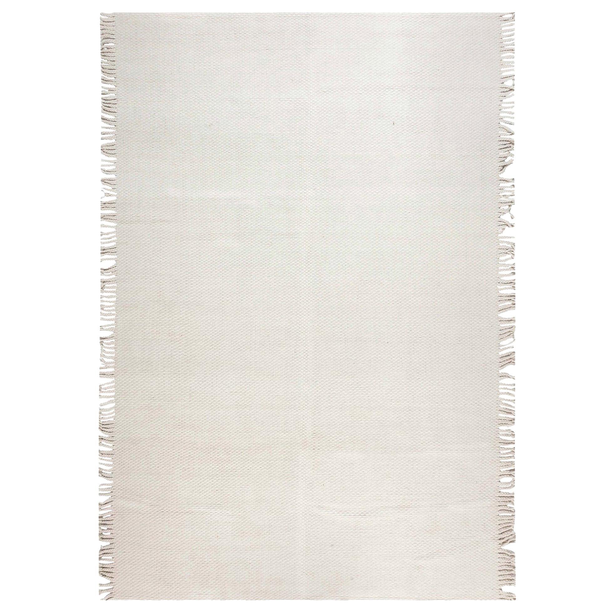 Square Size Large Modern Double Sided Sumack Flat Weave Rug With Thick ...