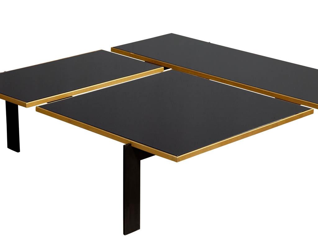 Modern Black Cocktail Table by Baker Blade Thomas Pheasant at 1stDibs ...