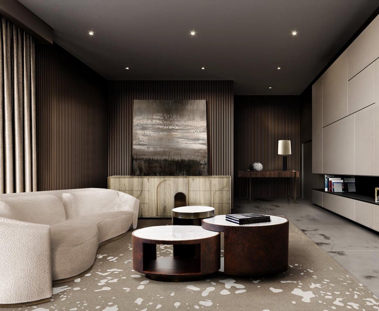 Modern Boma Decape Oak Veneer Sideboard by Caffe Latte For Sale at 1stDibs