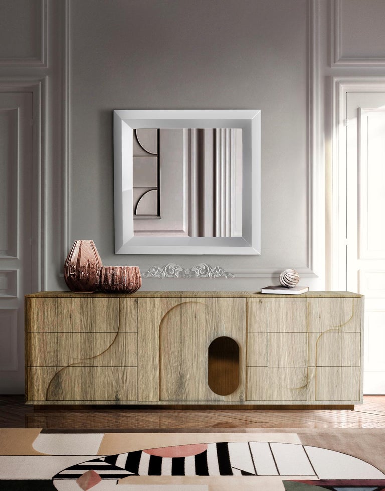 Modern Boma Decape Oak Veneer Sideboard by Caffe Latte For Sale at 1stDibs