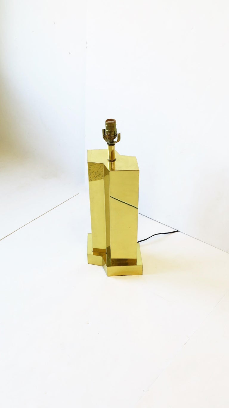 Modern Brass Desk or Table Lamp, 1970s For Sale at 1stDibs