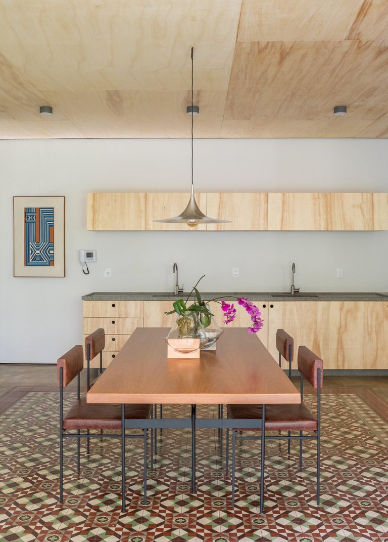 Minimalist Brazilian Dining Table "Caroline" by Samuel Lamas For Sale ...