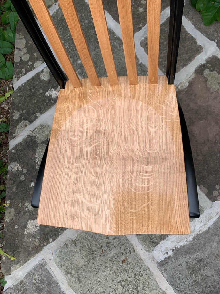 Modern British Dining Chair in Oak, 'Mantìde' Series, Sebastian ...