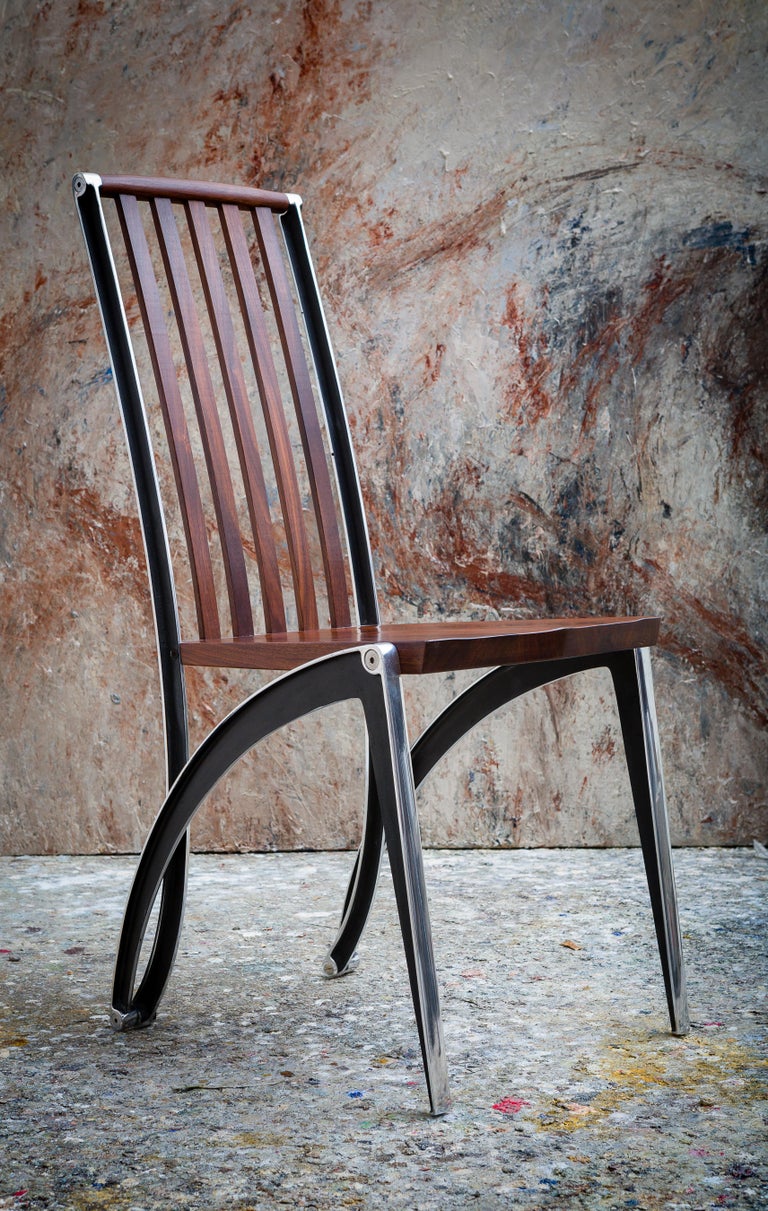 Modern Sculpted Dining Chair, 'Mantìde' Series, designer Sebastian ...