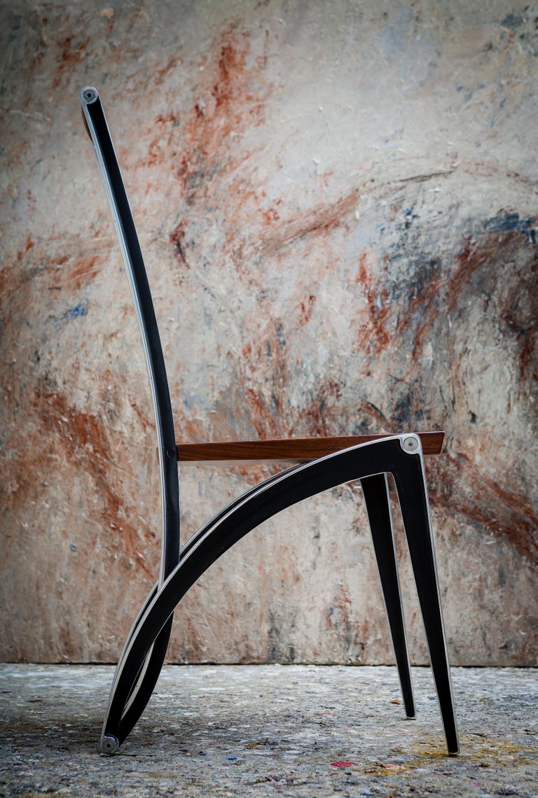 Modern Sculpted Dining Chair, 'Mantìde' Series, designer Sebastian ...