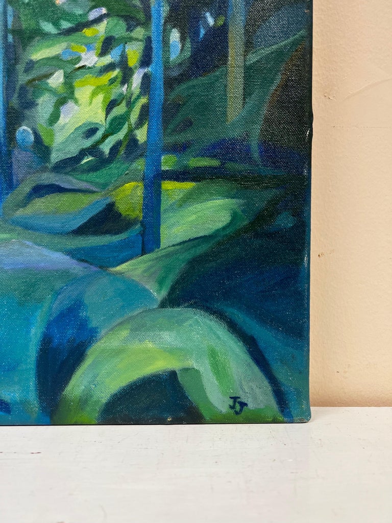 Modern British - Exotic Garden Plants Conservatory Interior Scene ...