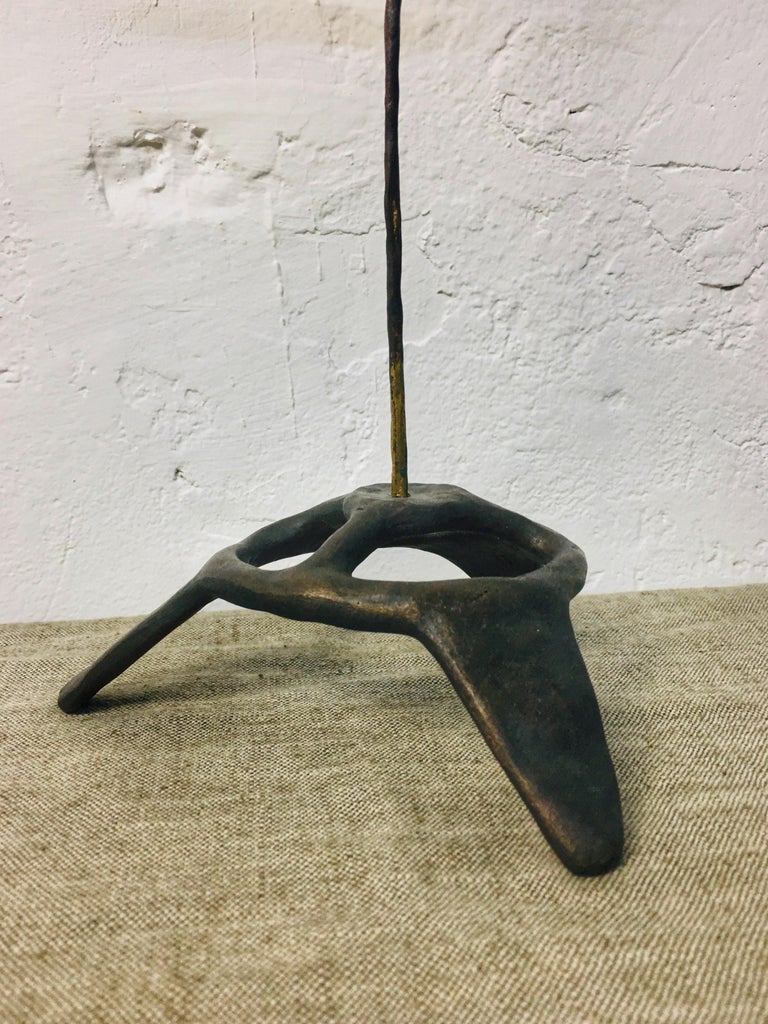 Modern Abstract Bronz Sculpture "Eye of Providence" For Sale at 1stDibs