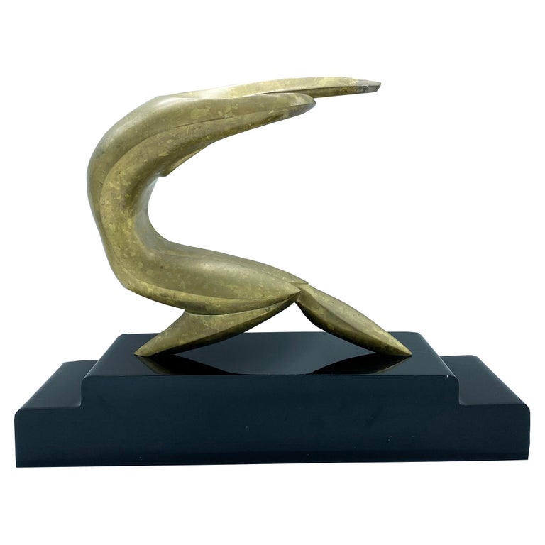 Modern Bronze Sculpture, Italy, 1970s at 1stDibs