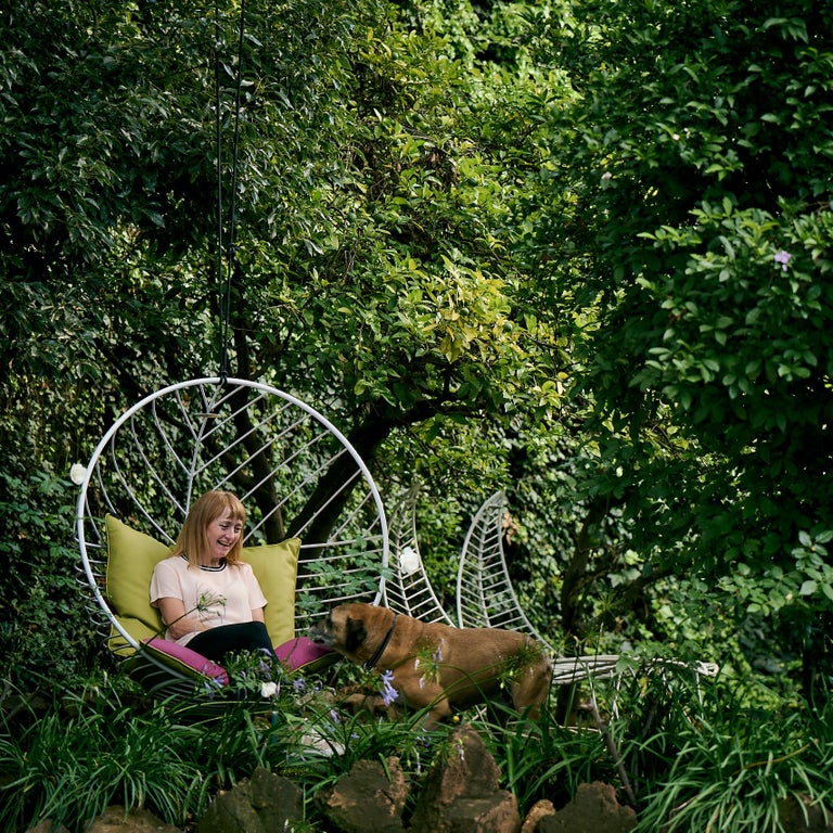 Modern Bubble Chair Made from Steel, Great for Outdoor For Sale at 1stDibs
