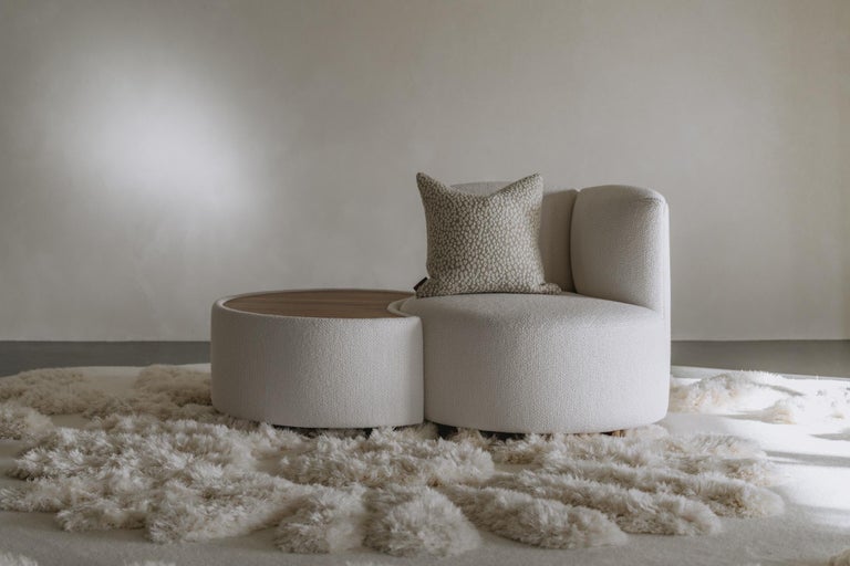 Modern Bubble White Modular Belgian Sofa with Table Element by ...