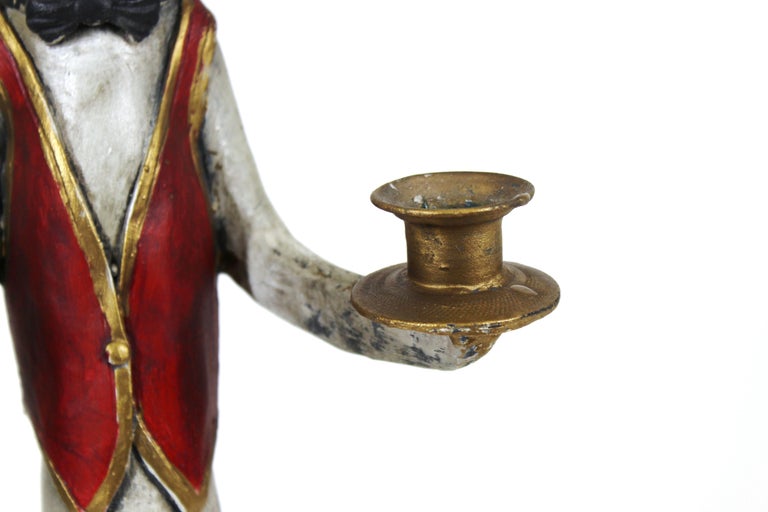 Modern Cat Butler Candleholder For Sale at 1stDibs