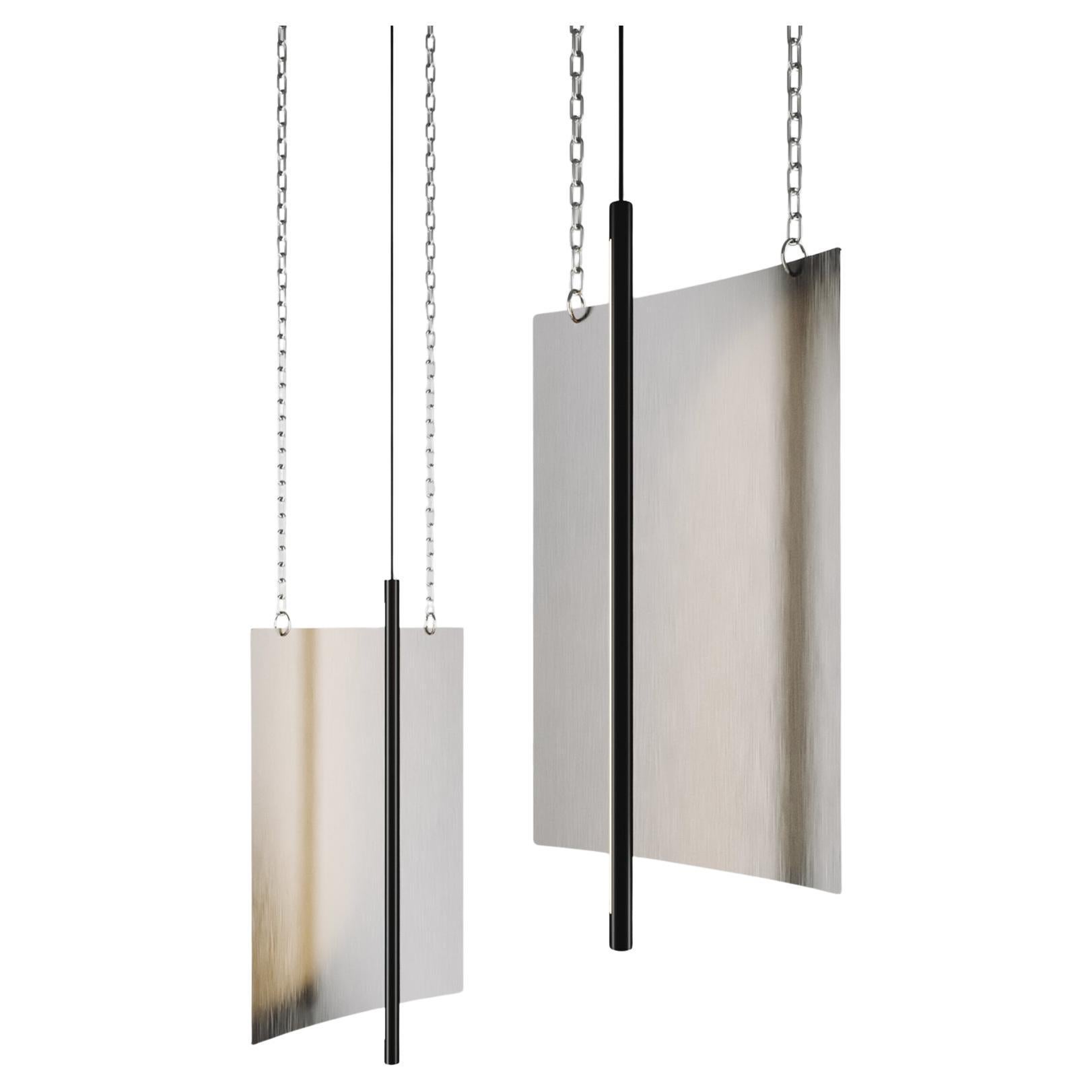 Modern Ceiling Pendant Light - Led Panel Lamp - Anisotropy - Large For ...