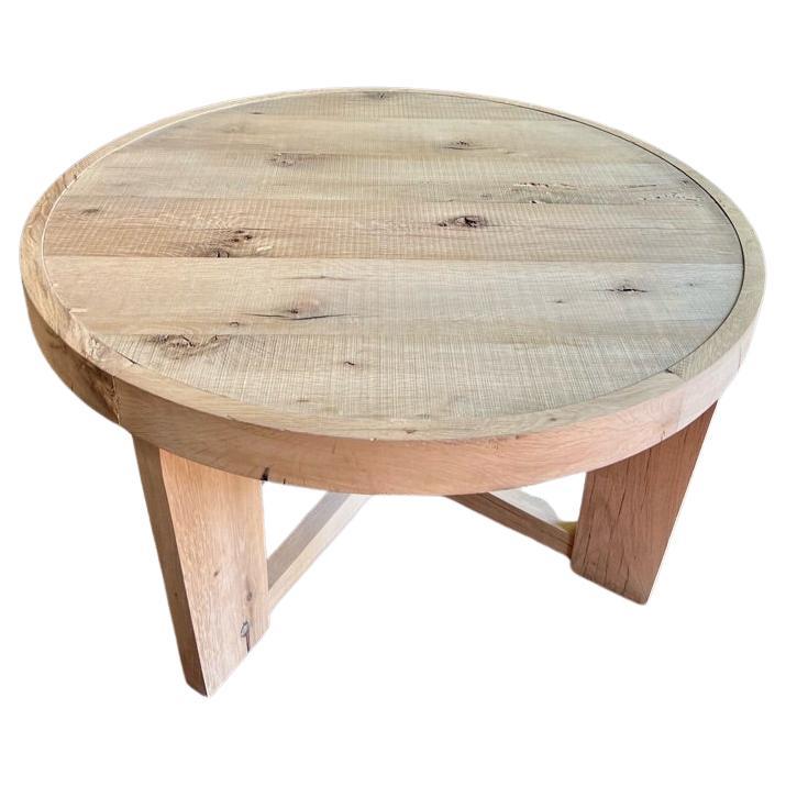 Modern Center/Coffee table in White Oak For Sale at 1stDibs