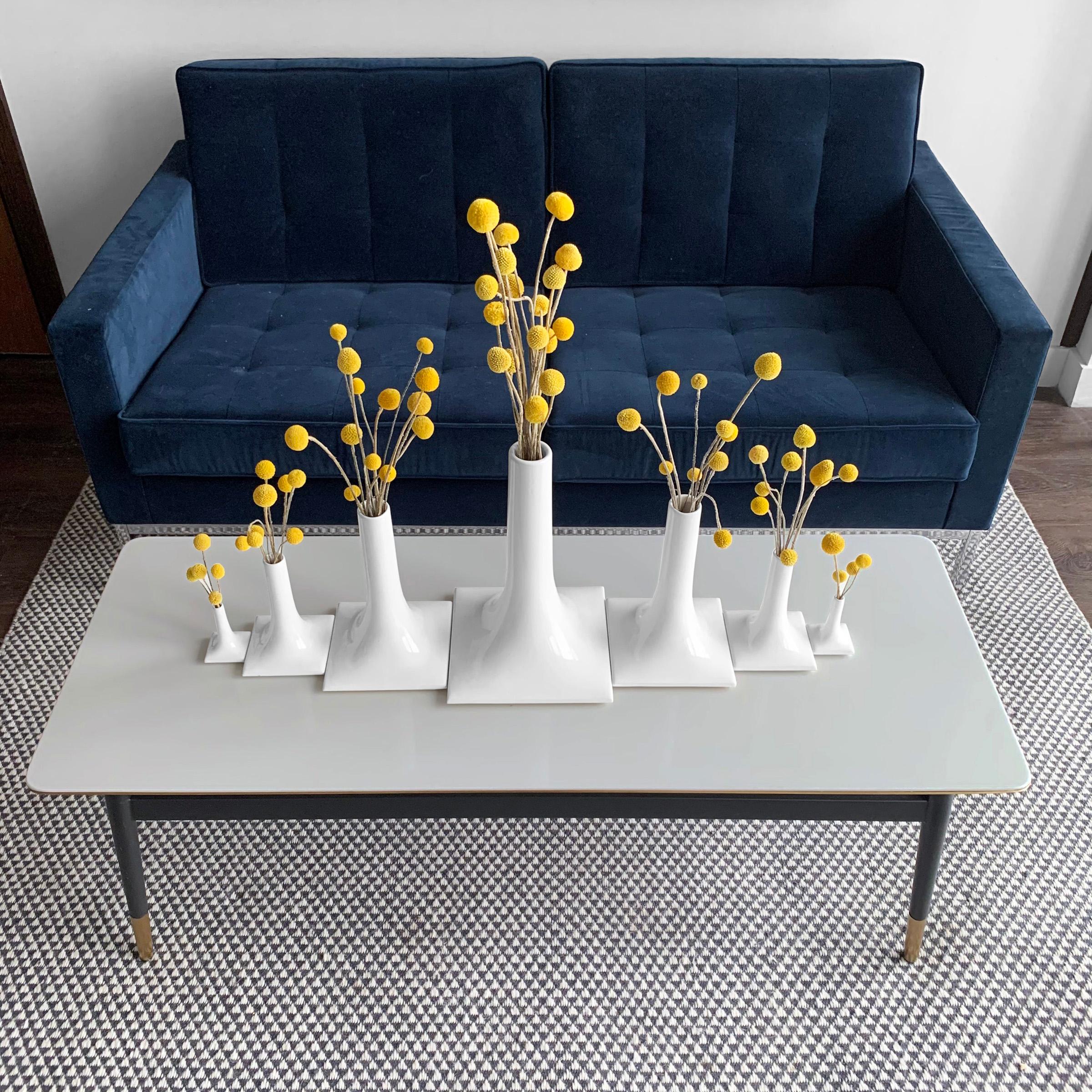 Modern Ceramic Vase - Centerpiece - Tablescape - Flower Vase - 6" Table ...