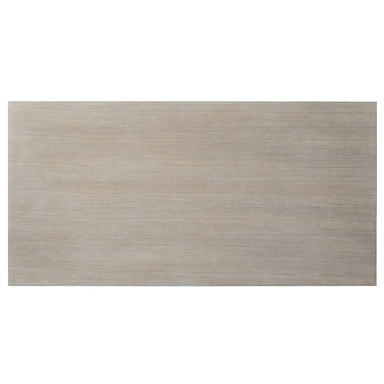 Modern Cerused Oak Dining Table For Sale at 1stDibs