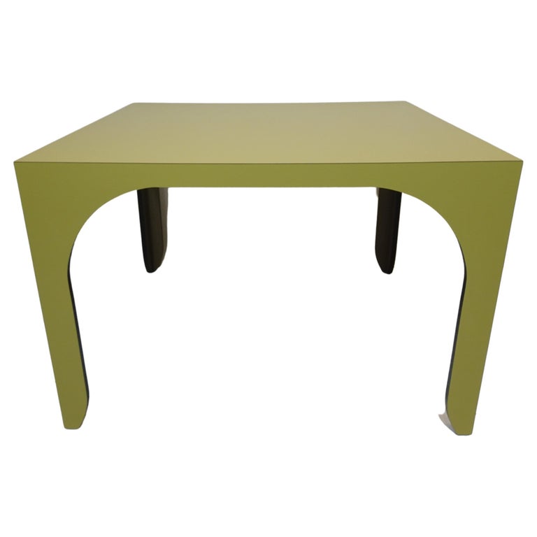 Modern Chartreuse Laminate Dining / Game Table at 1stDibs | chartreuse ...