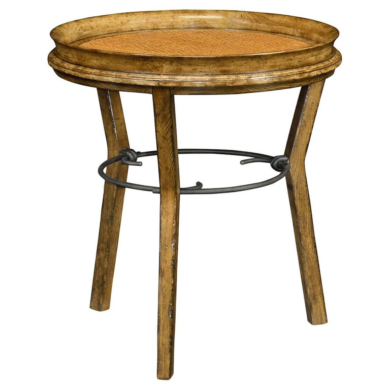 Modern Chestnut Side Table For Sale at 1stDibs
