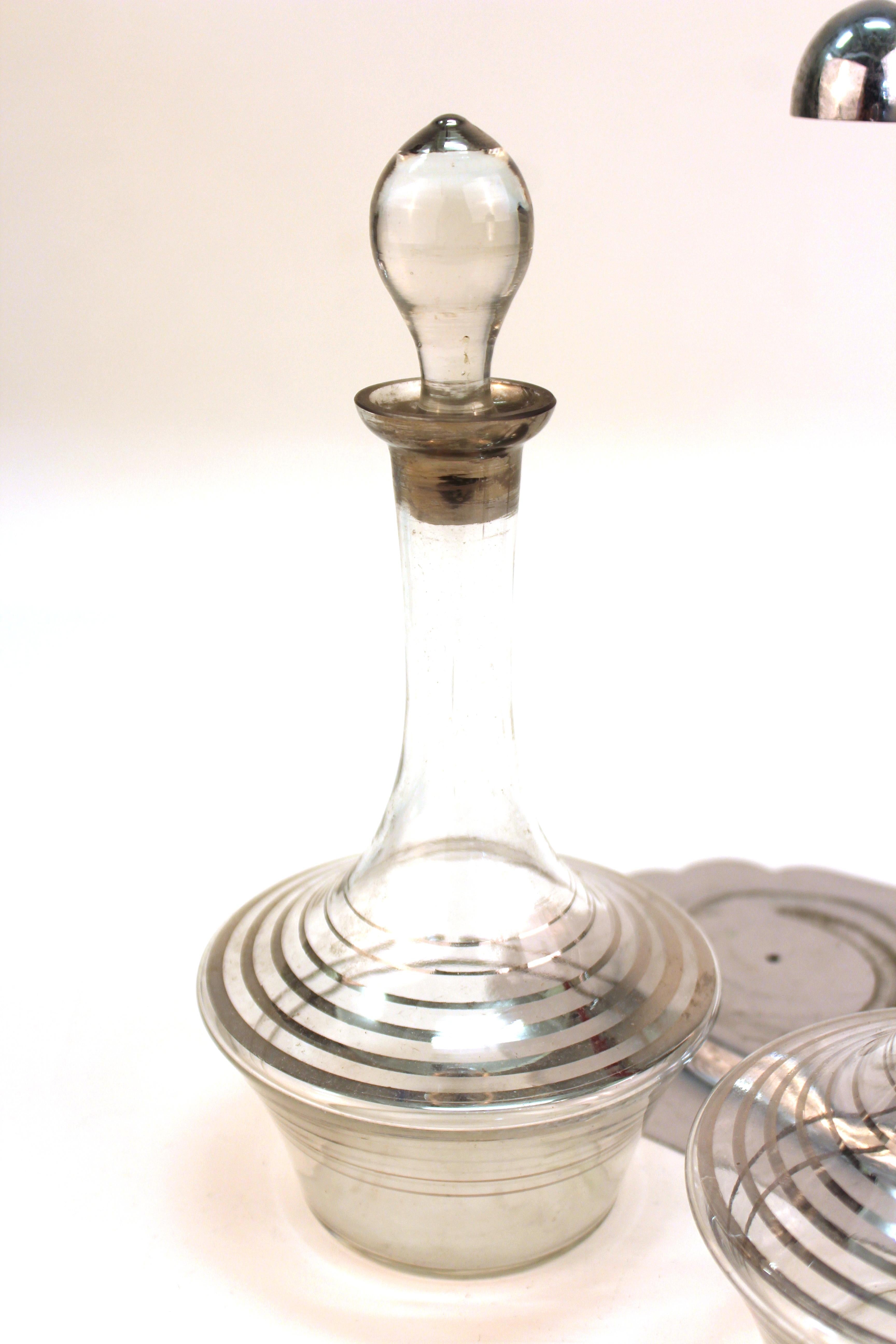 Modern Chrome Tantalus Lock with Silver Overlay at 1stDibs | modern ...