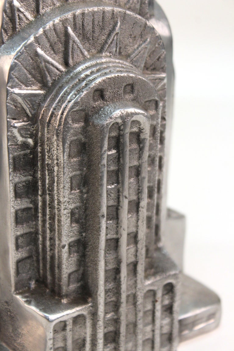 Modern Chrysler Building Aluminum Architectural Scale Model at 1stDibs ...