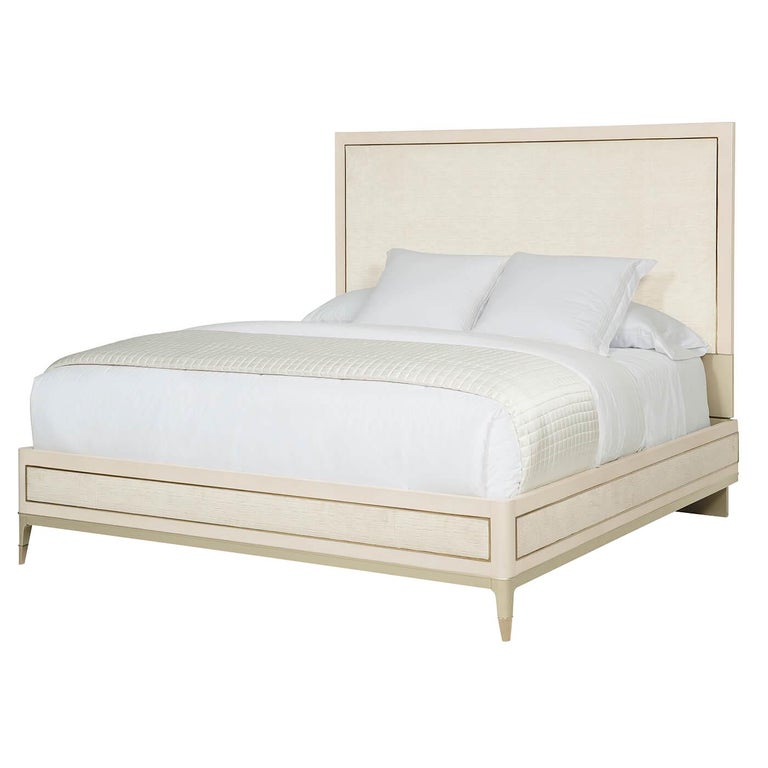 Modern Classic Pearl King Bed For Sale at 1stDibs