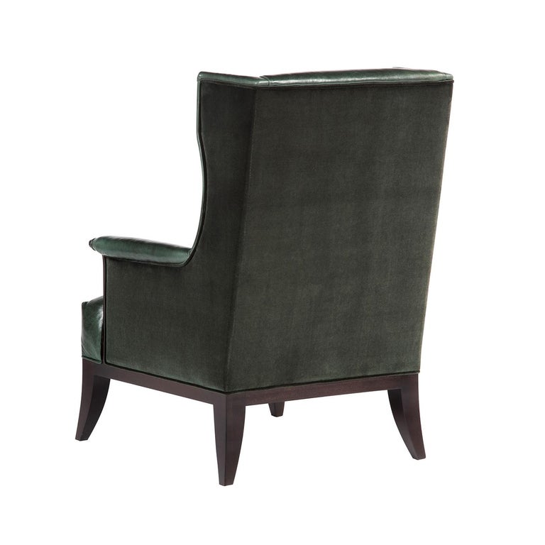 Modern Classic Wing Chair For Sale at 1stDibs | modern classic armchair