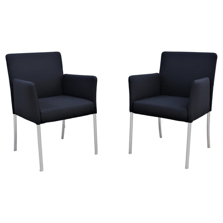 Modern Coalesse and Steelcase Black Switch Armchairs Design Eoos ...