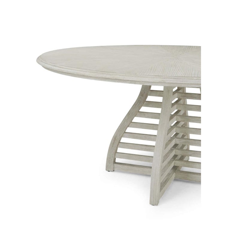 Modern Coastal Dining Table For Sale at 1stDibs