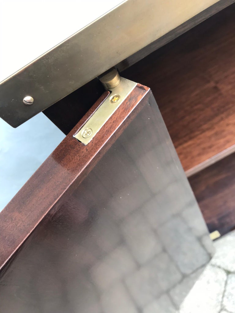 Modern Cocktail Bar Cabinet by Roman Thomas NYC, Late 20th Century at ...