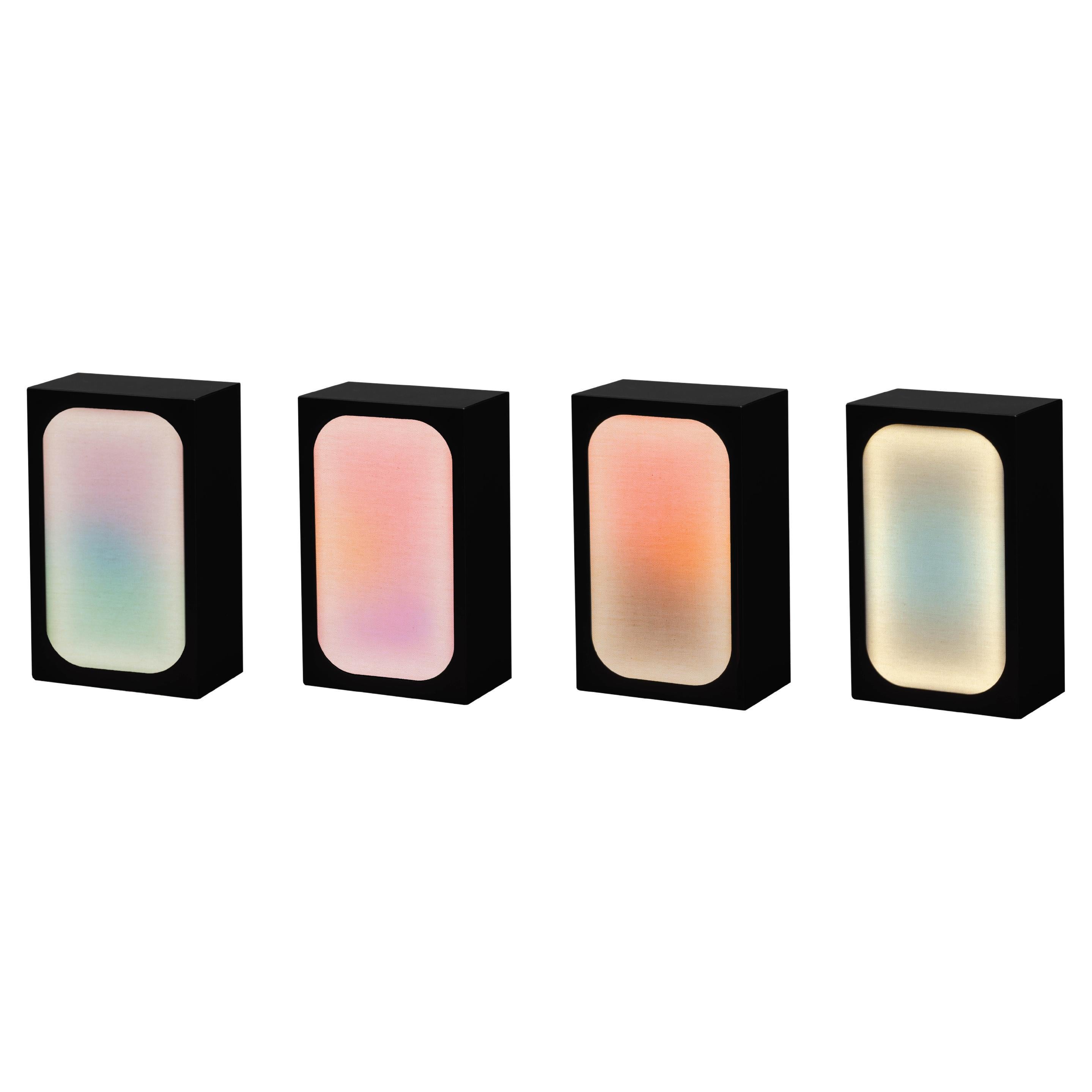 Set of Three Colored Light Sculptures, Baechae Light Series By Atelier ...