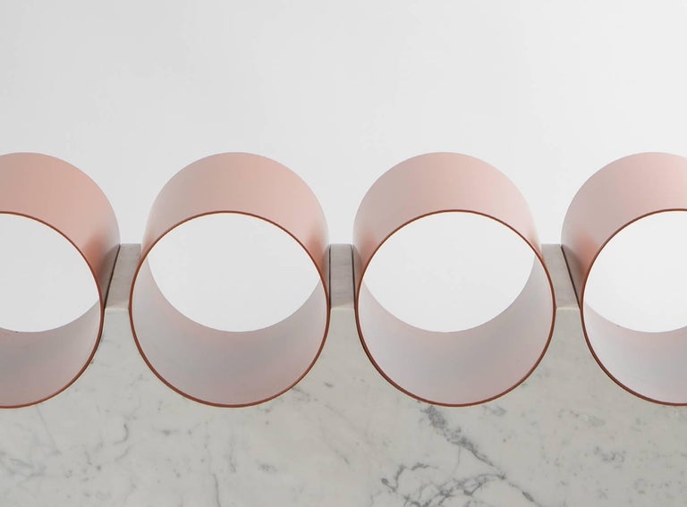 Modern Commode in Marble and Powder Coated Steel from "Disused ...