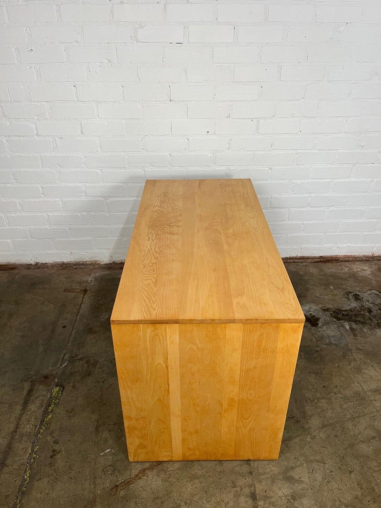 Modern Conant Ball Writing Desk in Solid Birch For Sale at 1stDibs