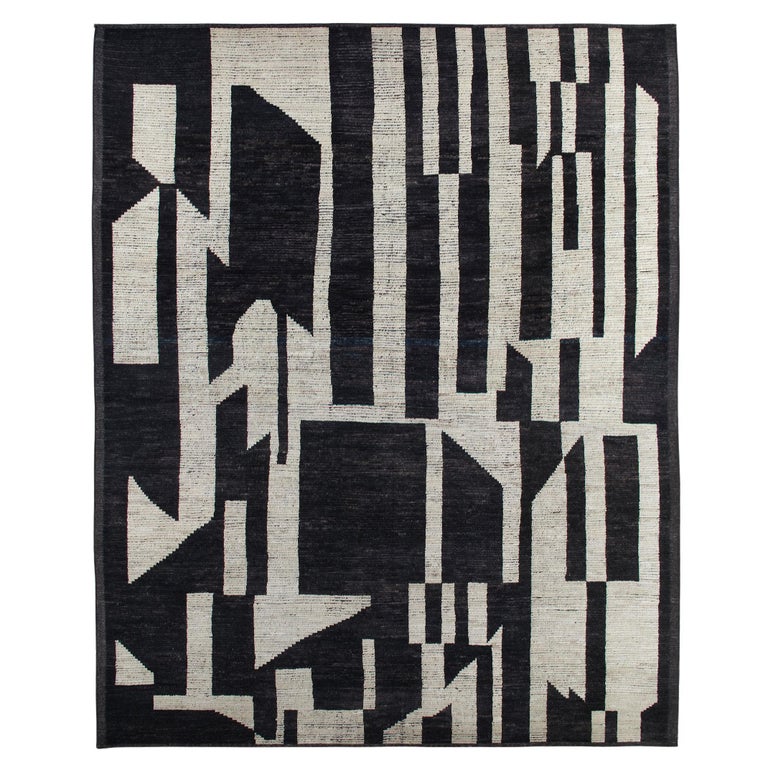 Modern Contemporary Abstract Tribal Oversized Rug For Sale at 1stDibs