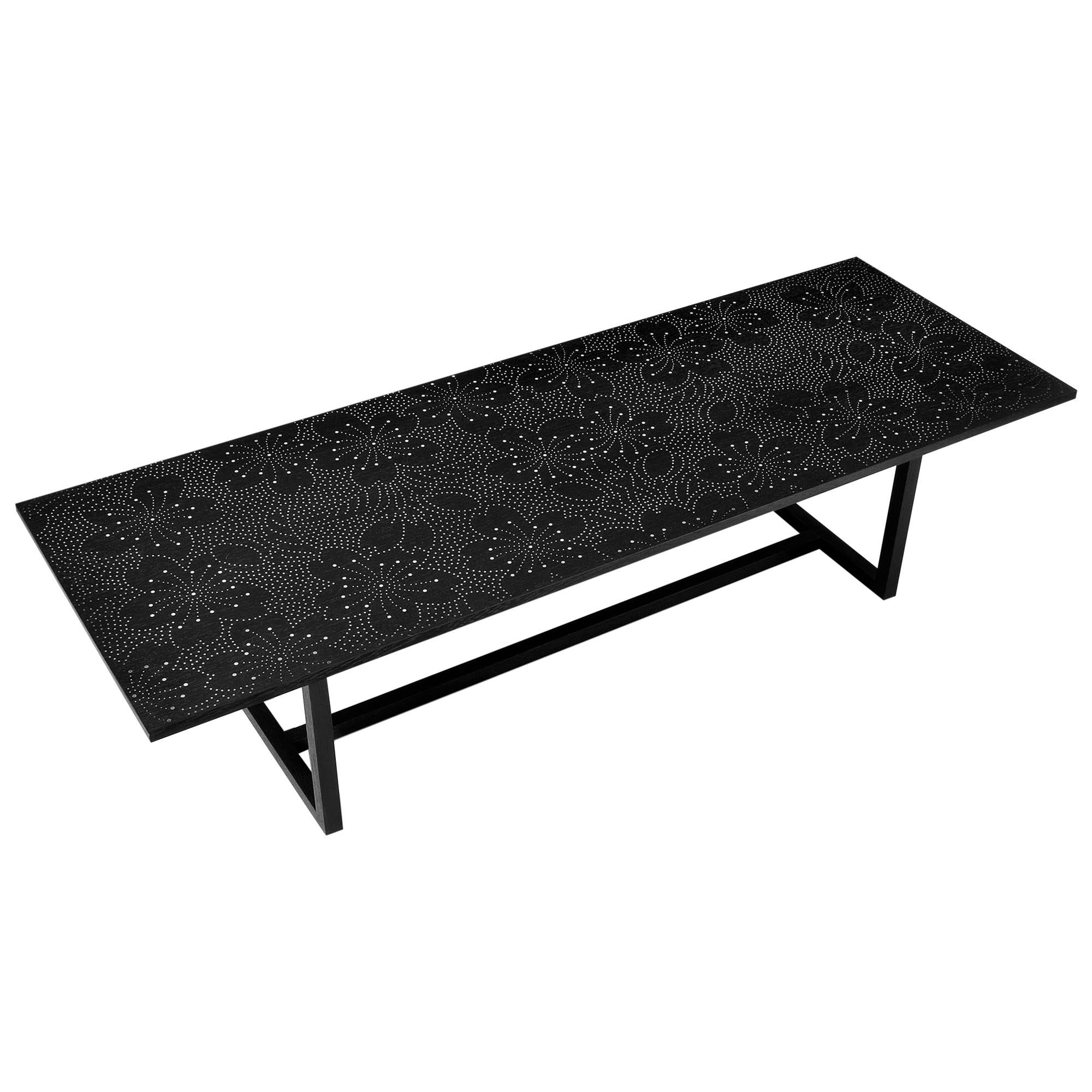 Modern Contemporary Nail Inlay Coffee Table No. 47 by Peter Sandback ...