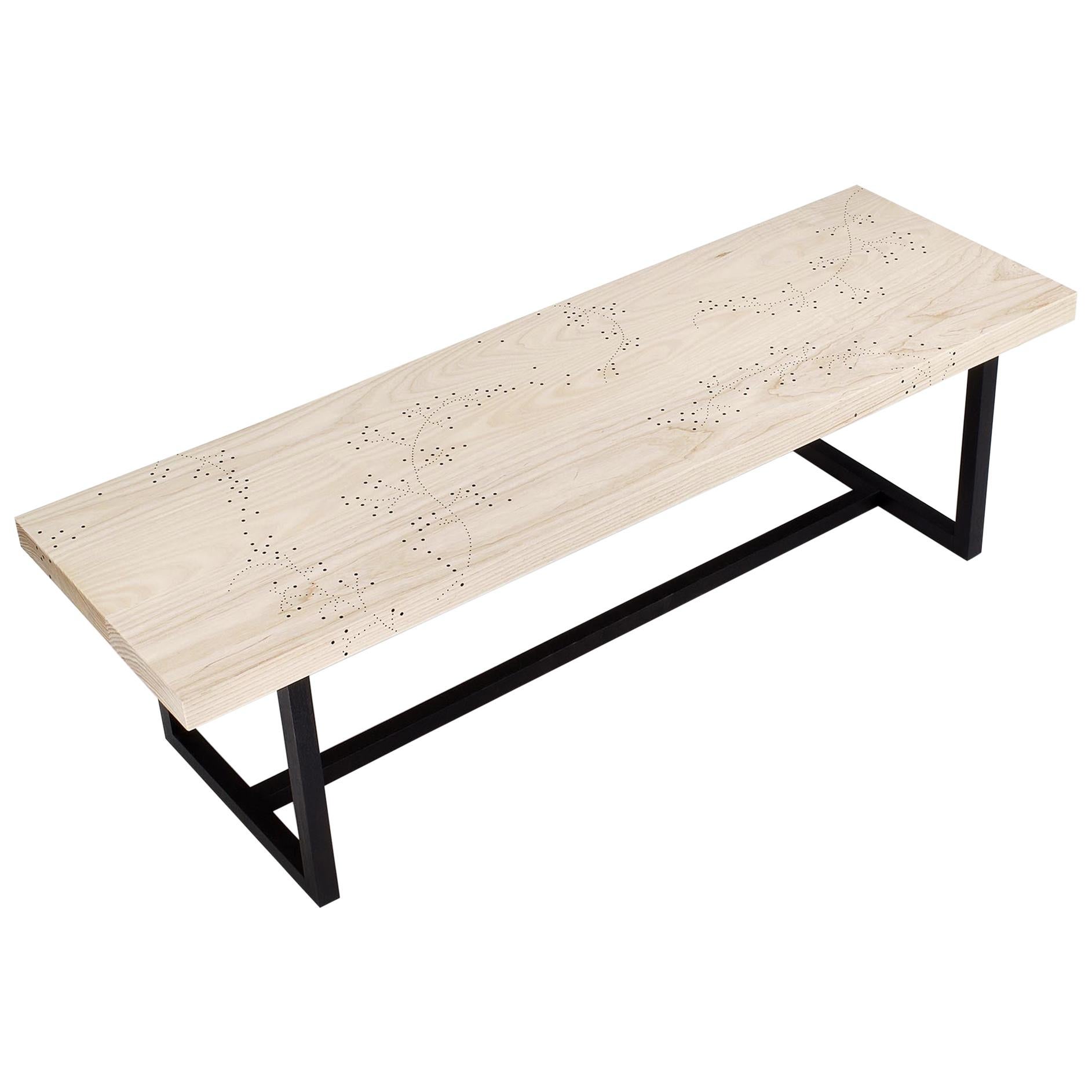 Modern Contemporary Nail Inlay Coffee Table No. 22 by Peter Sandback ...