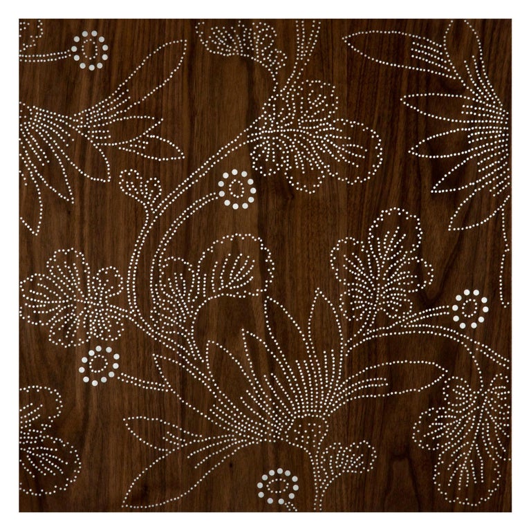Modern Contemporary Nail Inlay End Table No. 211 by Peter Sandback For ...