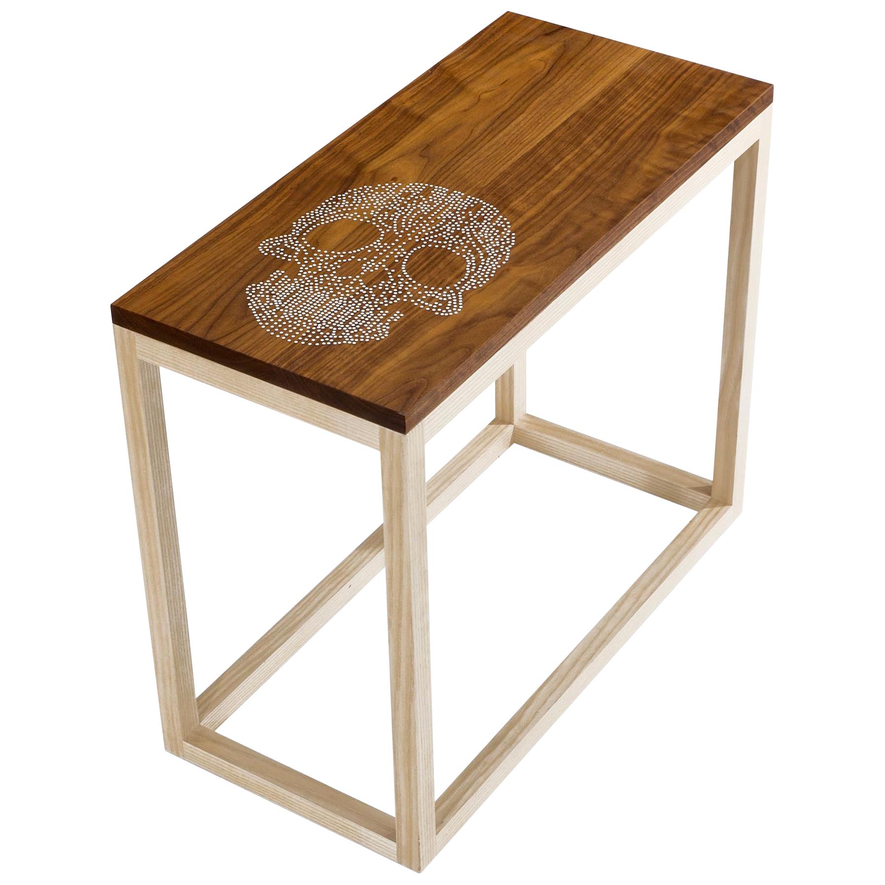 Modern Contemporary Nail Inlay End Table No. 210 by Peter Sandback For ...
