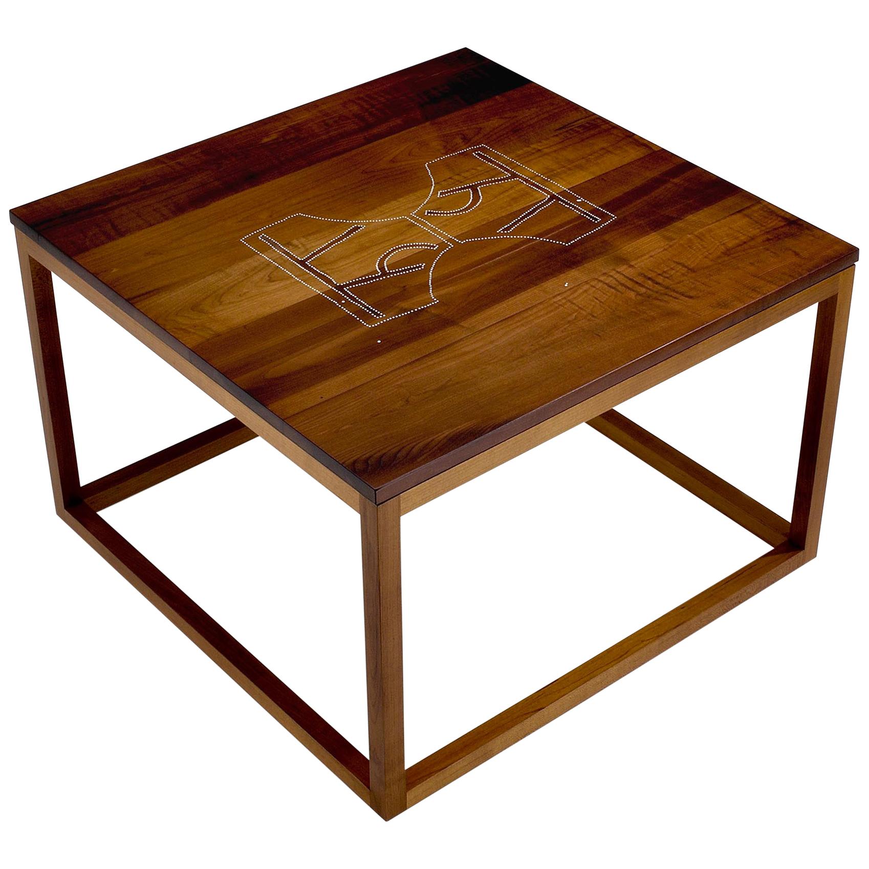 Modern Contemporary Nail Inlay End Table No. 218 by Peter Sandback For ...