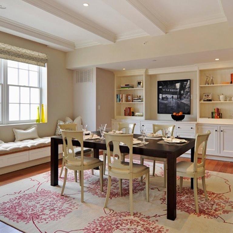 Modern Contemporary Rug, Taupe Red, Handmade of Silk and Wool "Zaza ...