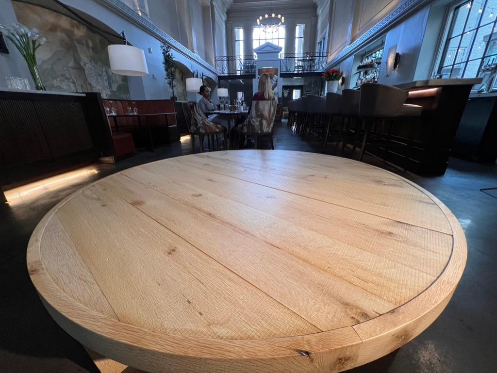 Modern Solid White Oak Handmade Center Table by Fortunata Design For ...