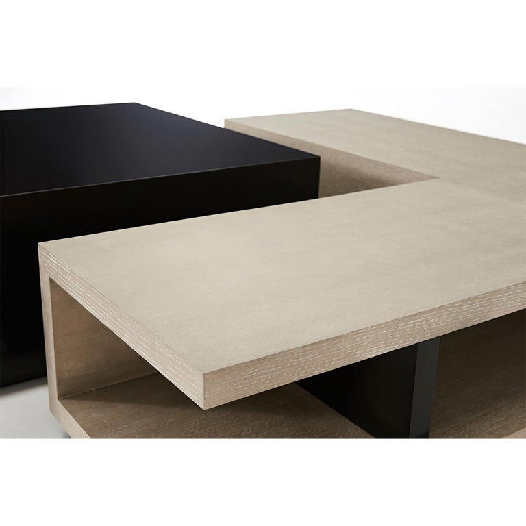 Modern Cube Cocktail Table For Sale at 1stDibs | modern cube coffee table