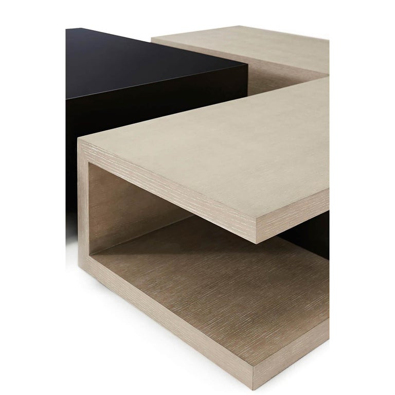 Modern Cube Cocktail Table For Sale at 1stDibs | modern cube coffee table