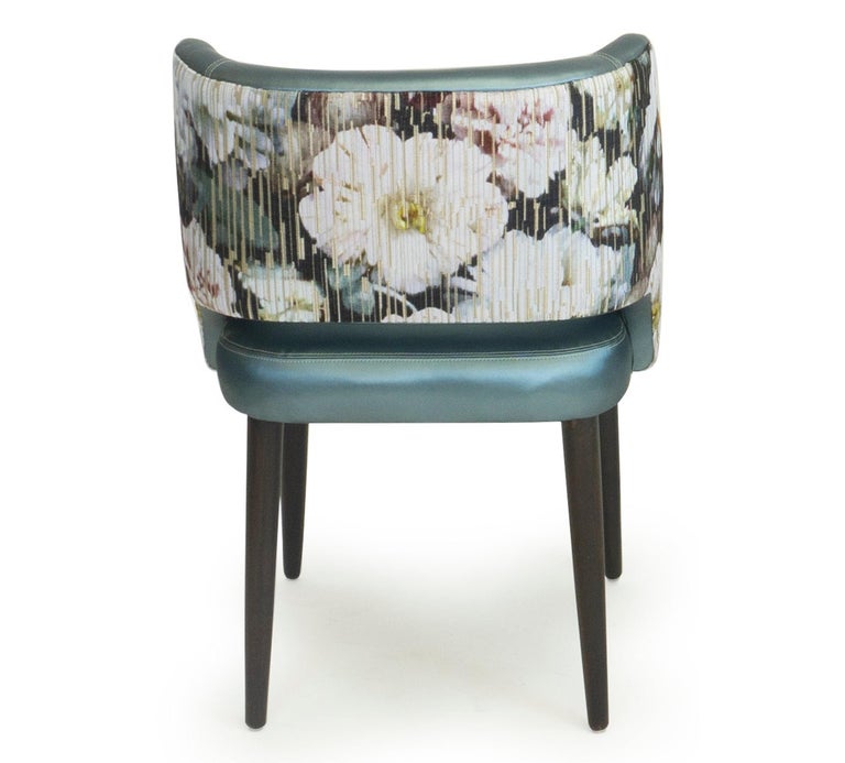Modern Curve Back Dining Chair For Sale at 1stDibs