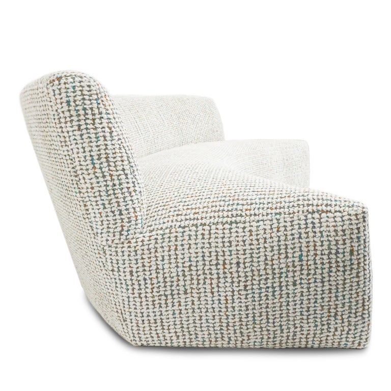 Modern Curved Armless Sofa For Sale at 1stDibs | armless curved sofa