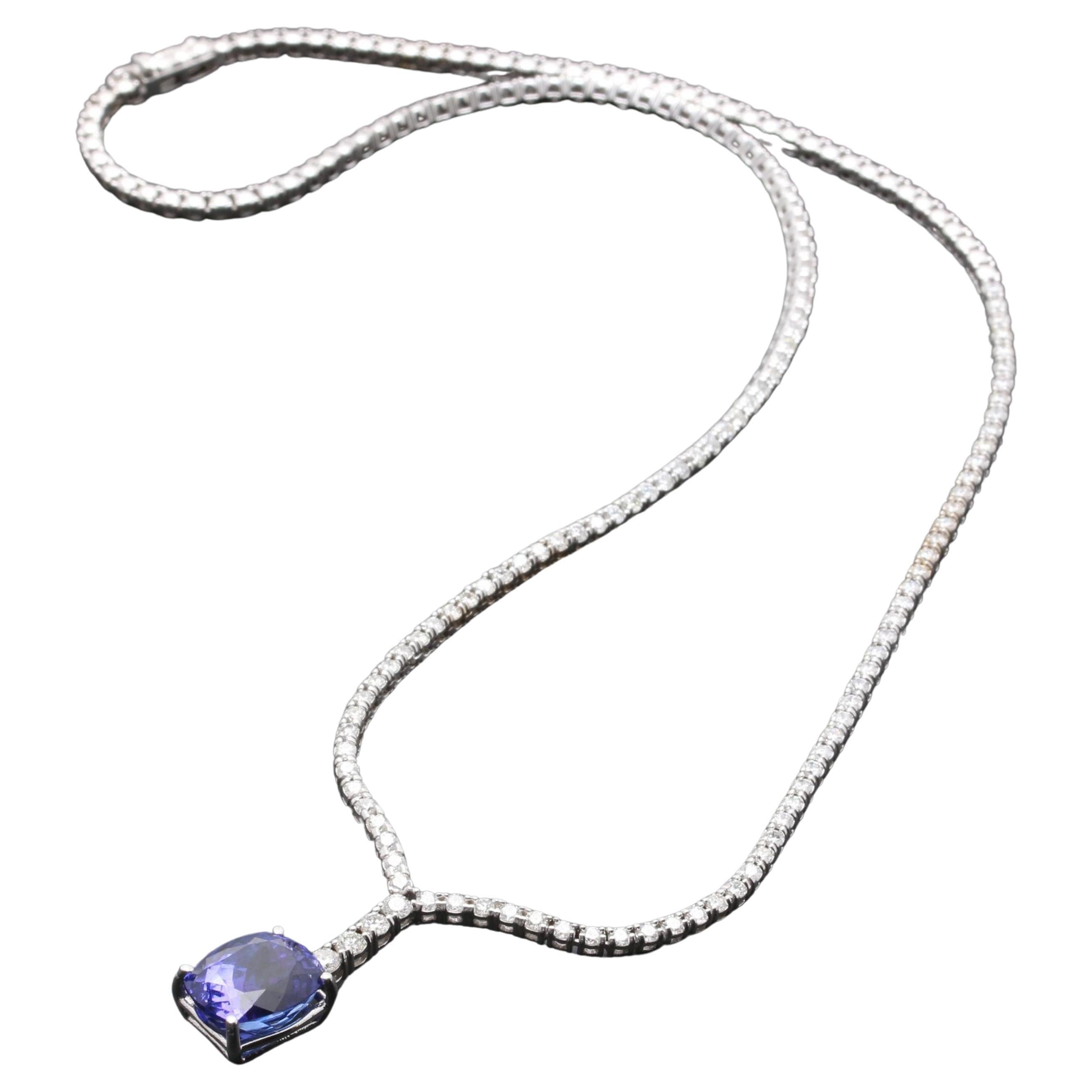 Unique Cushion Cut Diamonds Butterfly Necklace, Minimalist Pendant ...