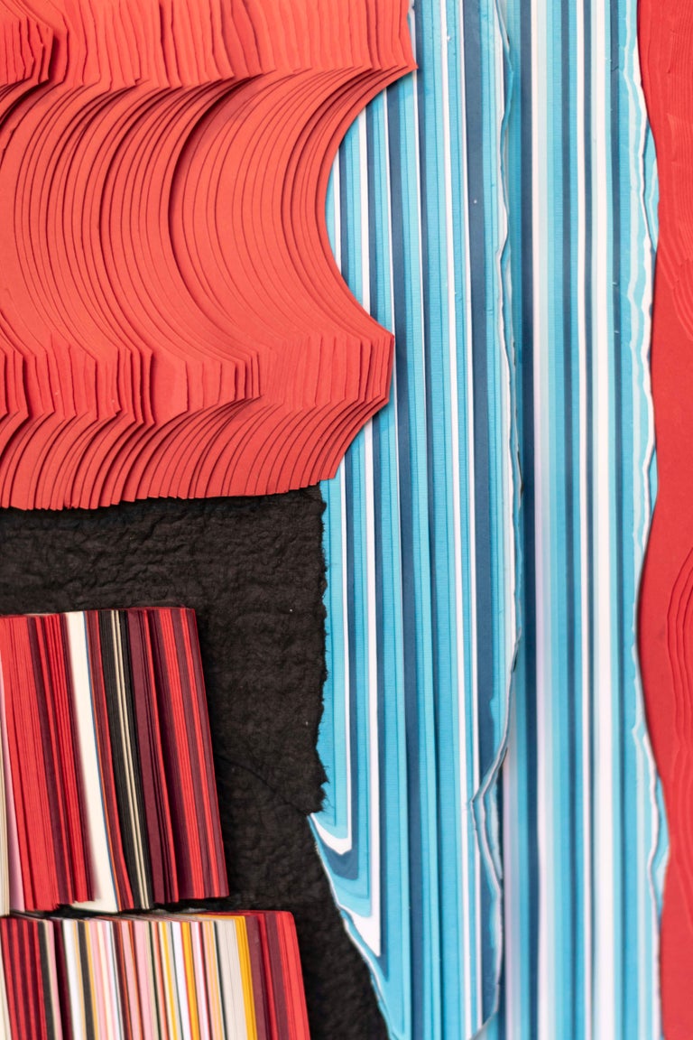 Modern Daniele Papuli for Dilmos Unique Sculpture Vase Handmade Paper ...