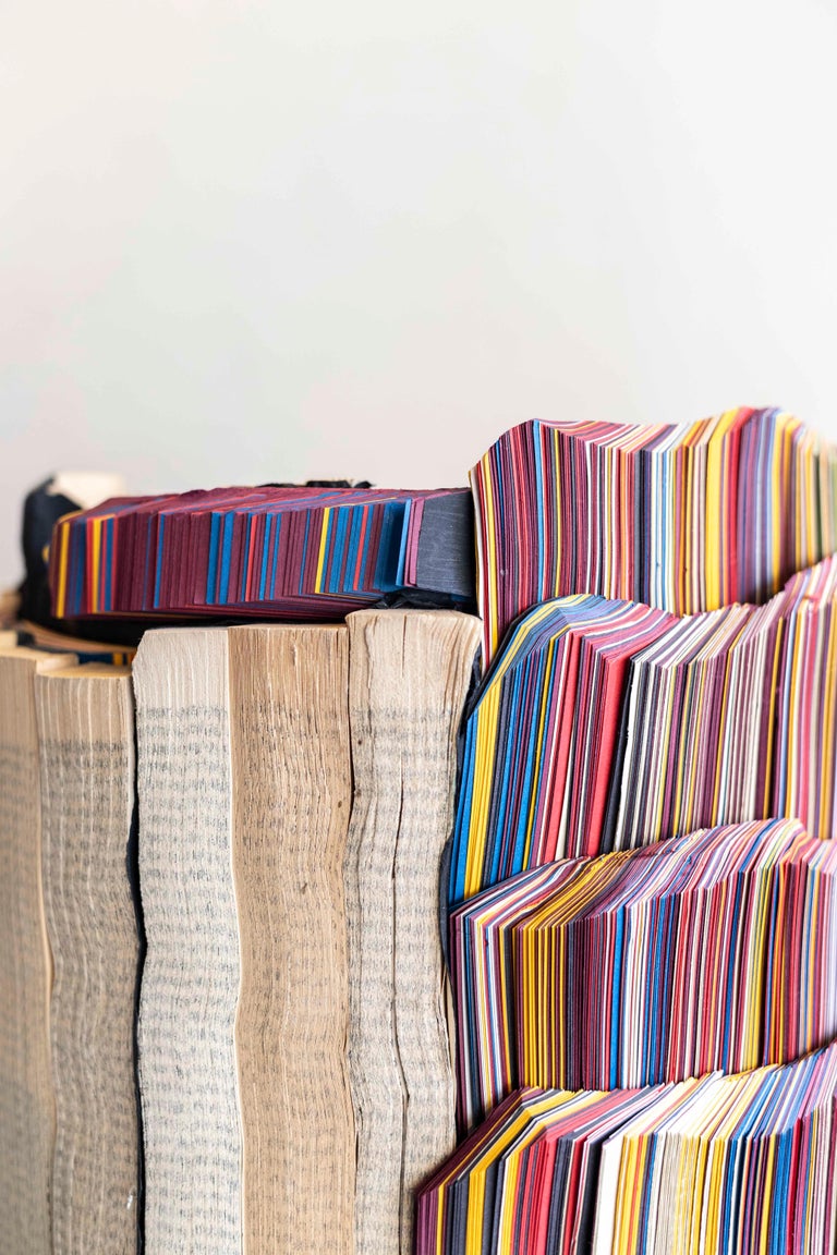 Modern Daniele Papuli for Dilmos Unique Sculpture Vase Handmade Paper ...