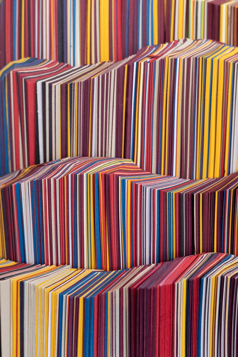 Modern Daniele Papuli for Dilmos Unique Sculpture Vase Handmade Paper ...