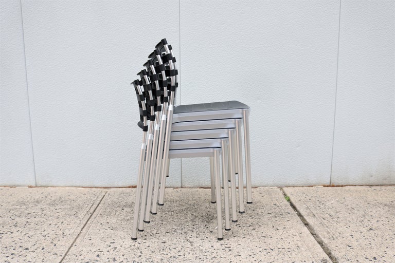 Modern Danish Kasper Salto for Fritz Hansen Ice Outdoor Dining Chairs ...