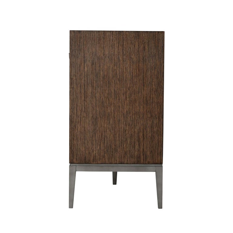 Modern Dark Oak Dresser For Sale at 1stDibs