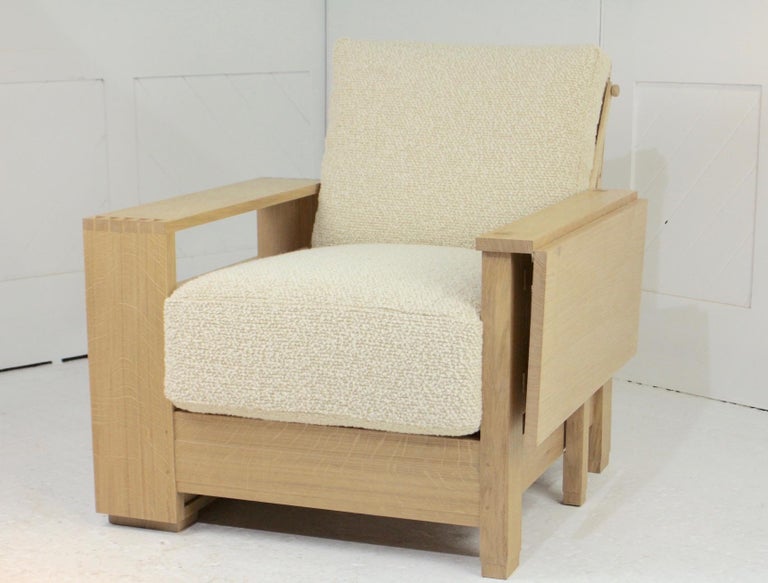 Modern Day “Zeno” Hand Made Library Chair For Sale at 1stDibs